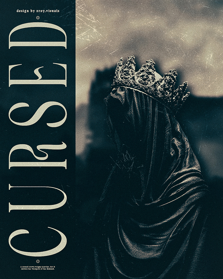 Cursed - Poster by zroy.visuals on Dribbble