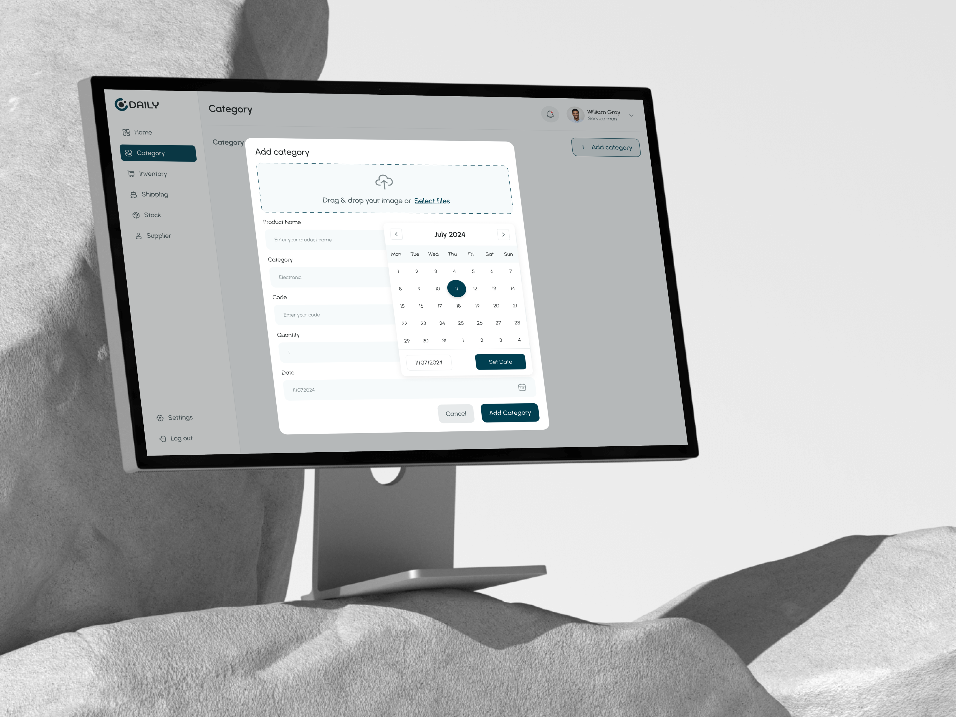 SAAS-Dashboard Popup Screen UI/UX by Sudarsan Roy on Dribbble