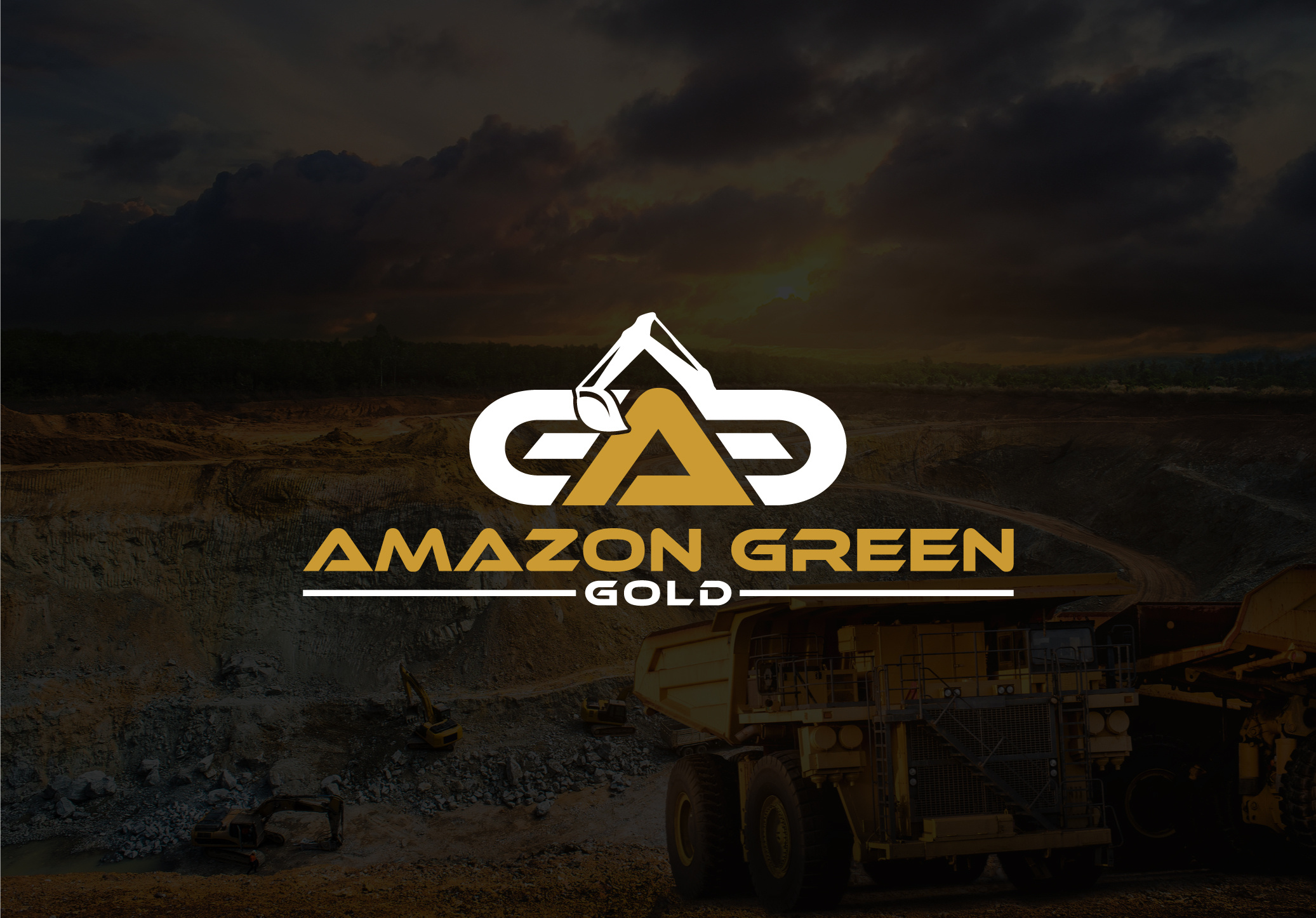 Mining Logo Design by Ripon Biswas on Dribbble