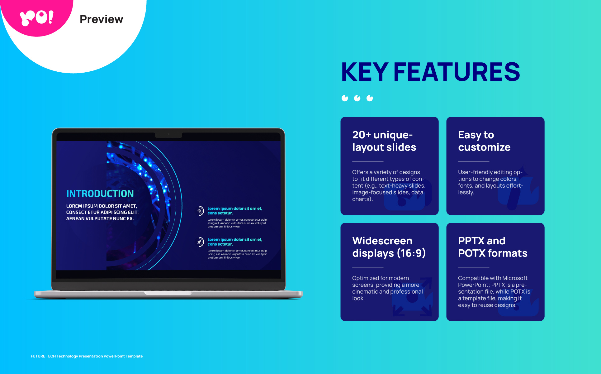 FUTURE TECH Technology Presentation PowerPoint Template by YO! SLIDE on Dribbble