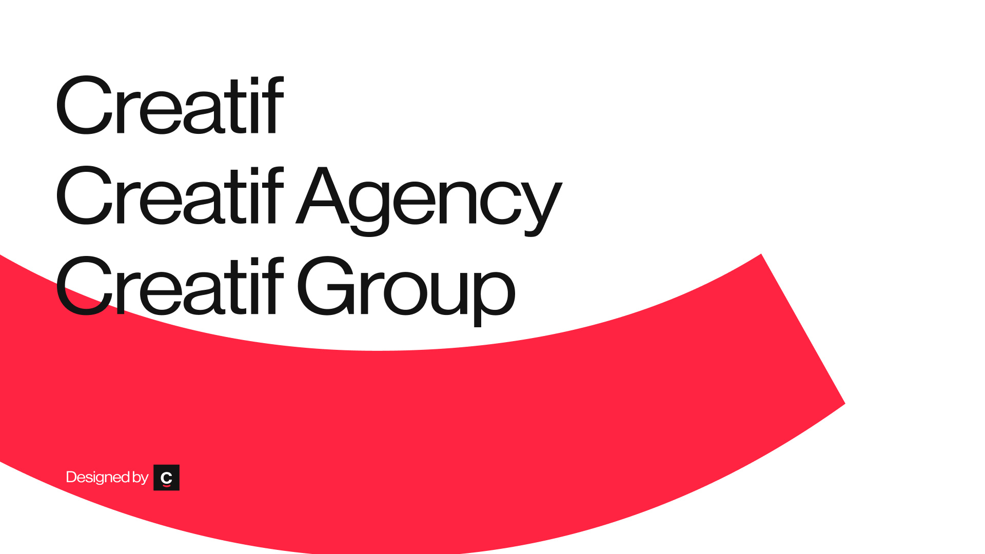 Creatif Agency Unveils a Bold New Identity with a new Logo by Creatif Agency on Dribbble