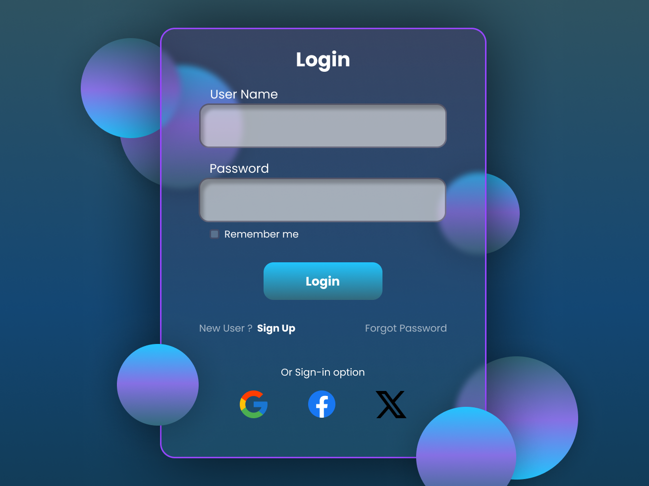 Login & Sign-Up Page UI Design by Aayan kumar on Dribbble