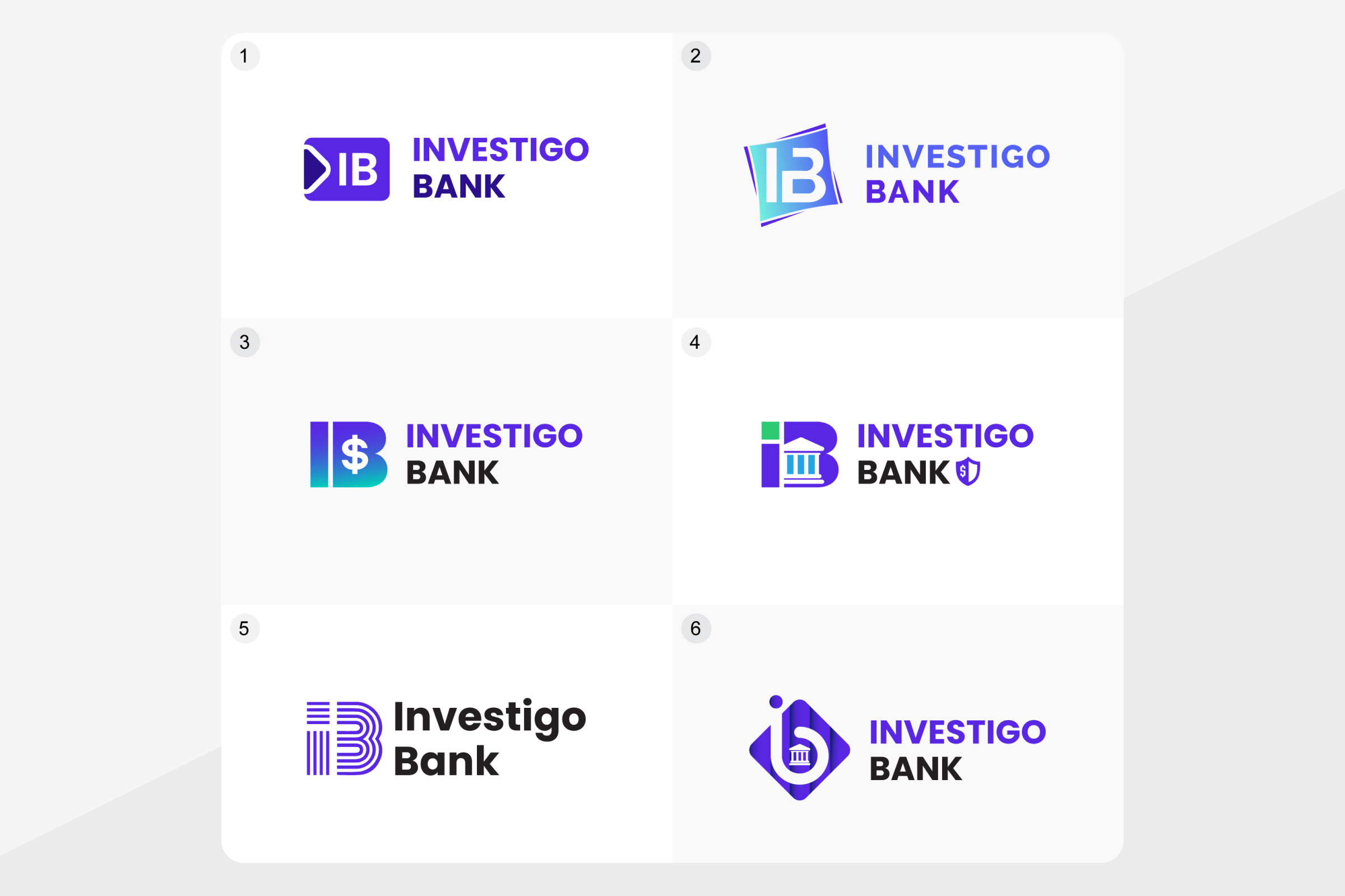 Investigo Bank Website Logo Design by App Ideas Infotech Pvt Ltd on ...