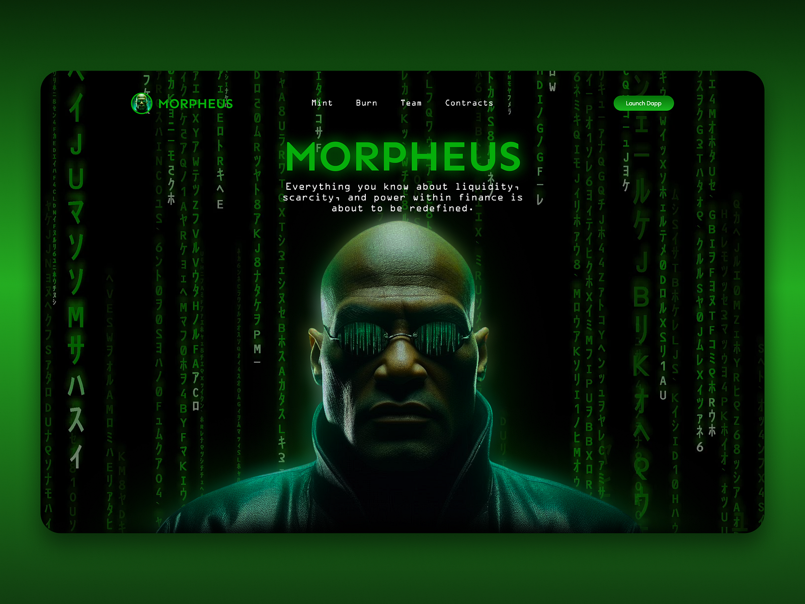 Morpheus - The dApp by The Nomad | Design Sensei on Dribbble