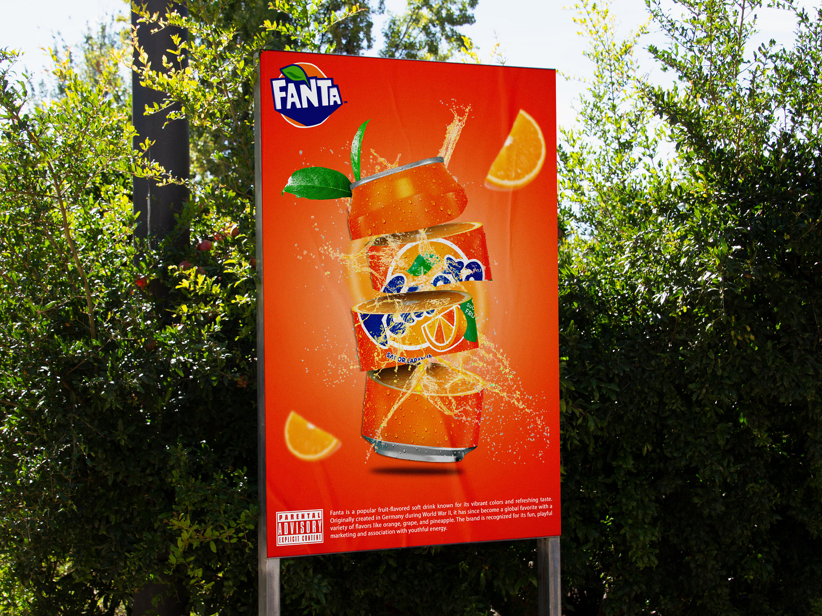 Fanta Drink Advertisement campaign by Shubham Singh Tomar on Dribbble