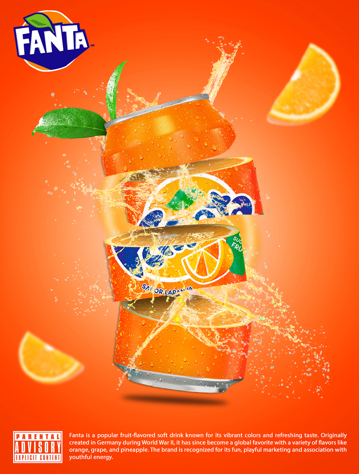 Fanta Drink Advertisement campaign by Shubham Singh Tomar on Dribbble