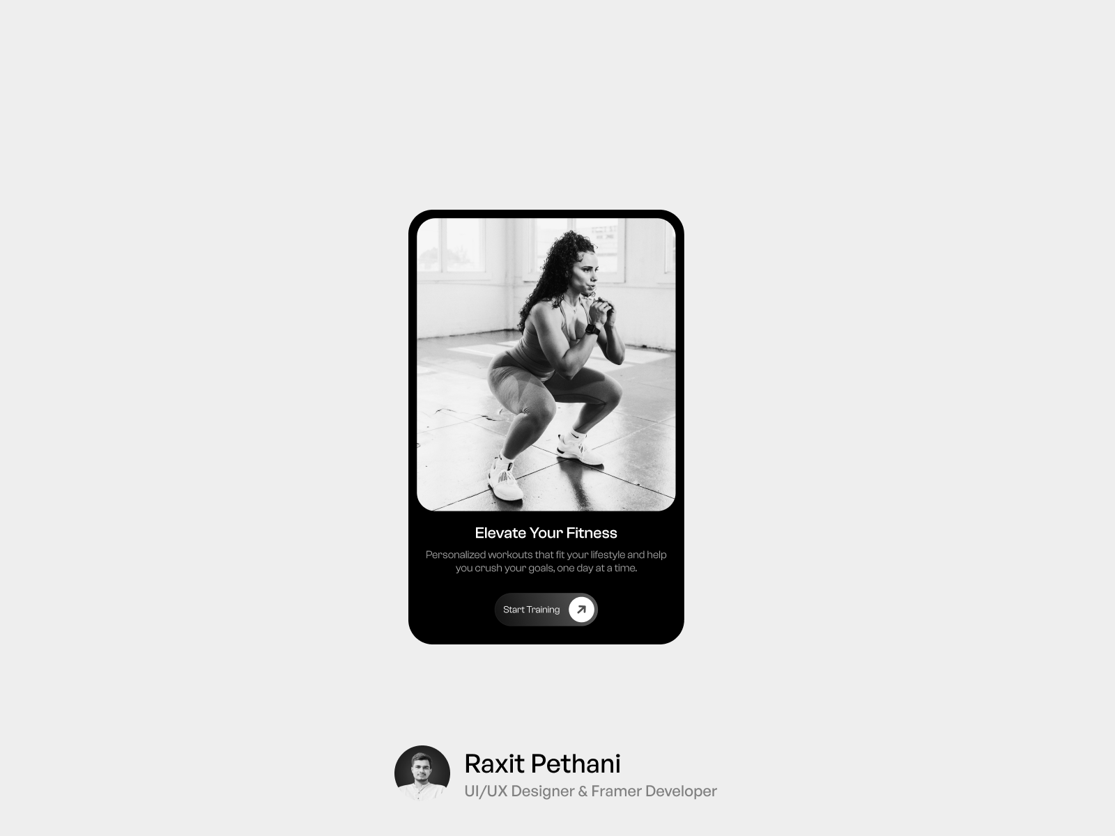 Minimal & Modern Card UI Concepts by RAXIT PETHANI on Dribbble