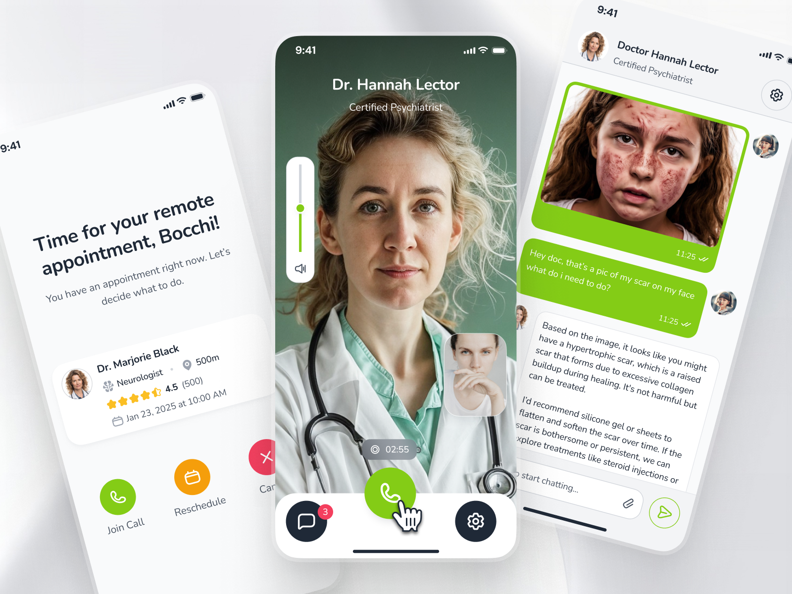 osler v2: AI Telemedicine App - Medication Schedule Calendar UI by ...