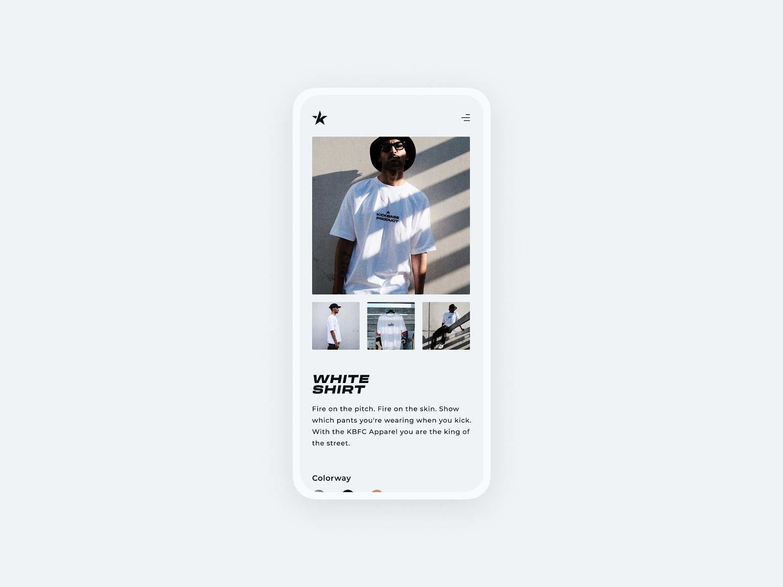 Kickbase / KBFC Product Detail Screen by Benedikt Matern for Yungfrish on Dribbble