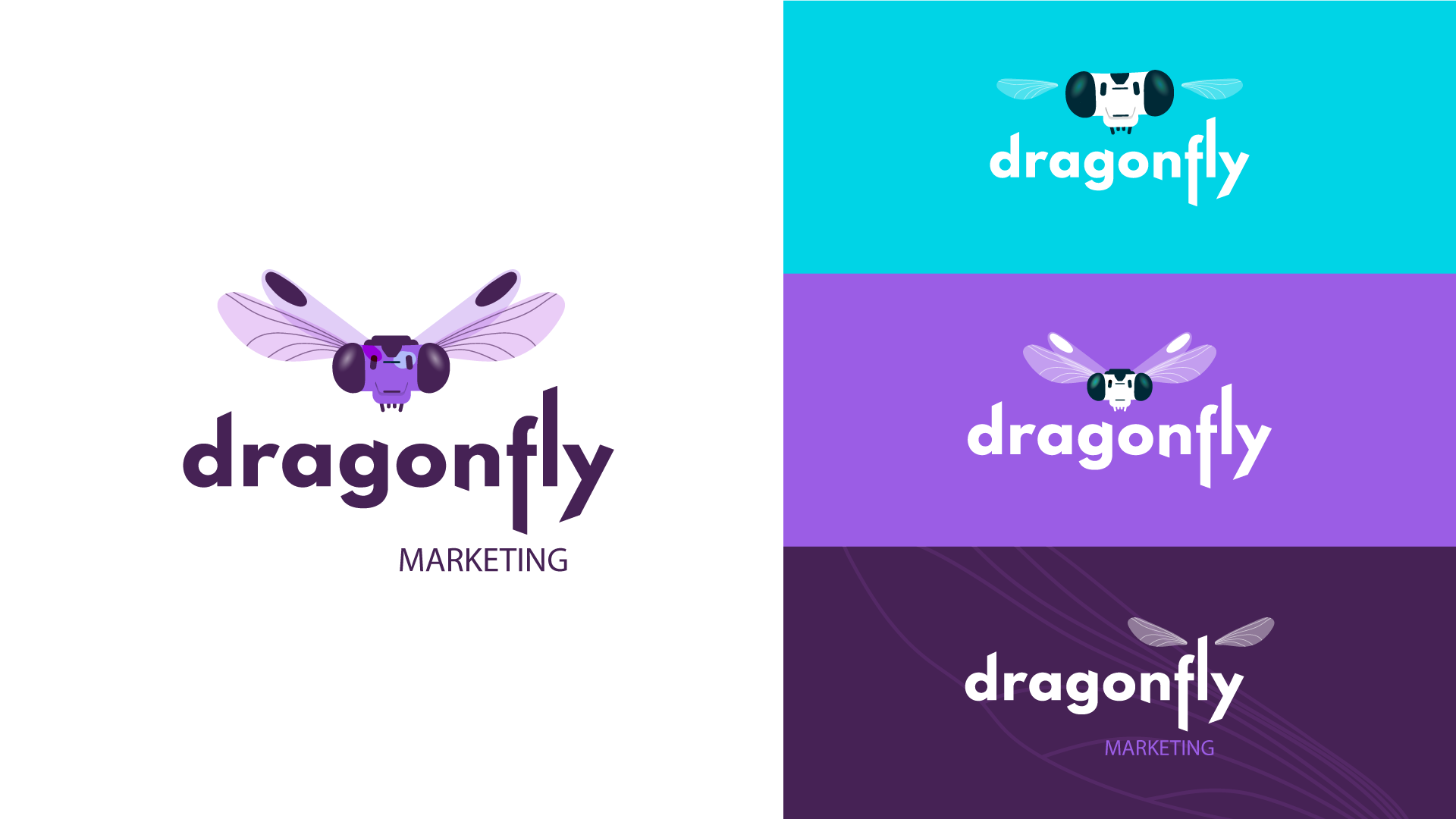 Dragonfly Marketing - Logo Design by Mina Mimosa on Dribbble