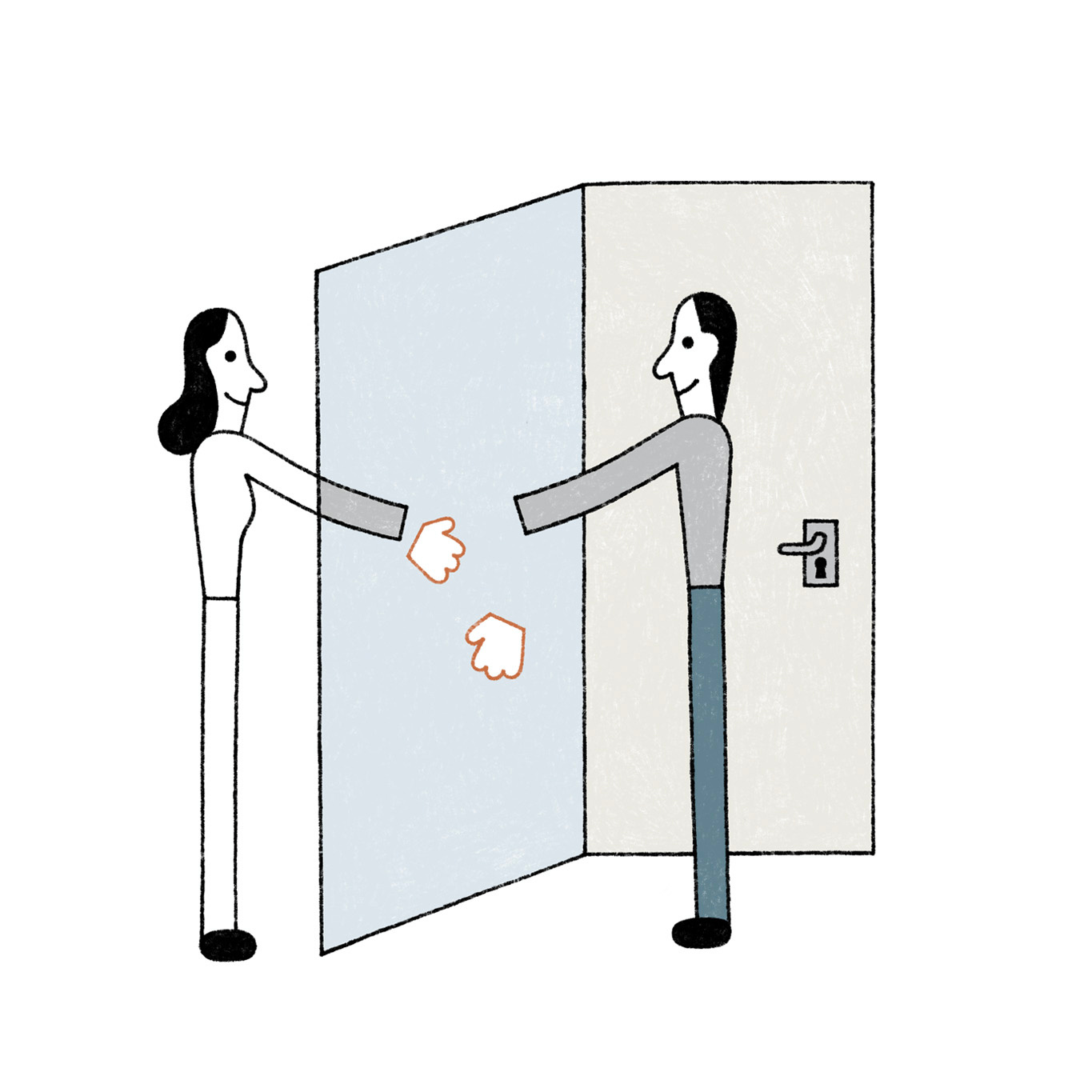 Shaking hands superstition by A.Bran on Dribbble