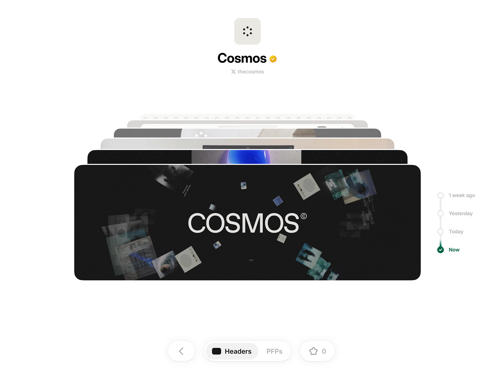 Headers Club Time Machine by Damian Chmiel on Dribbble