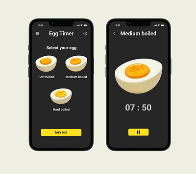 Browse thousands of Egg Timer images for design inspiration | Dribbble