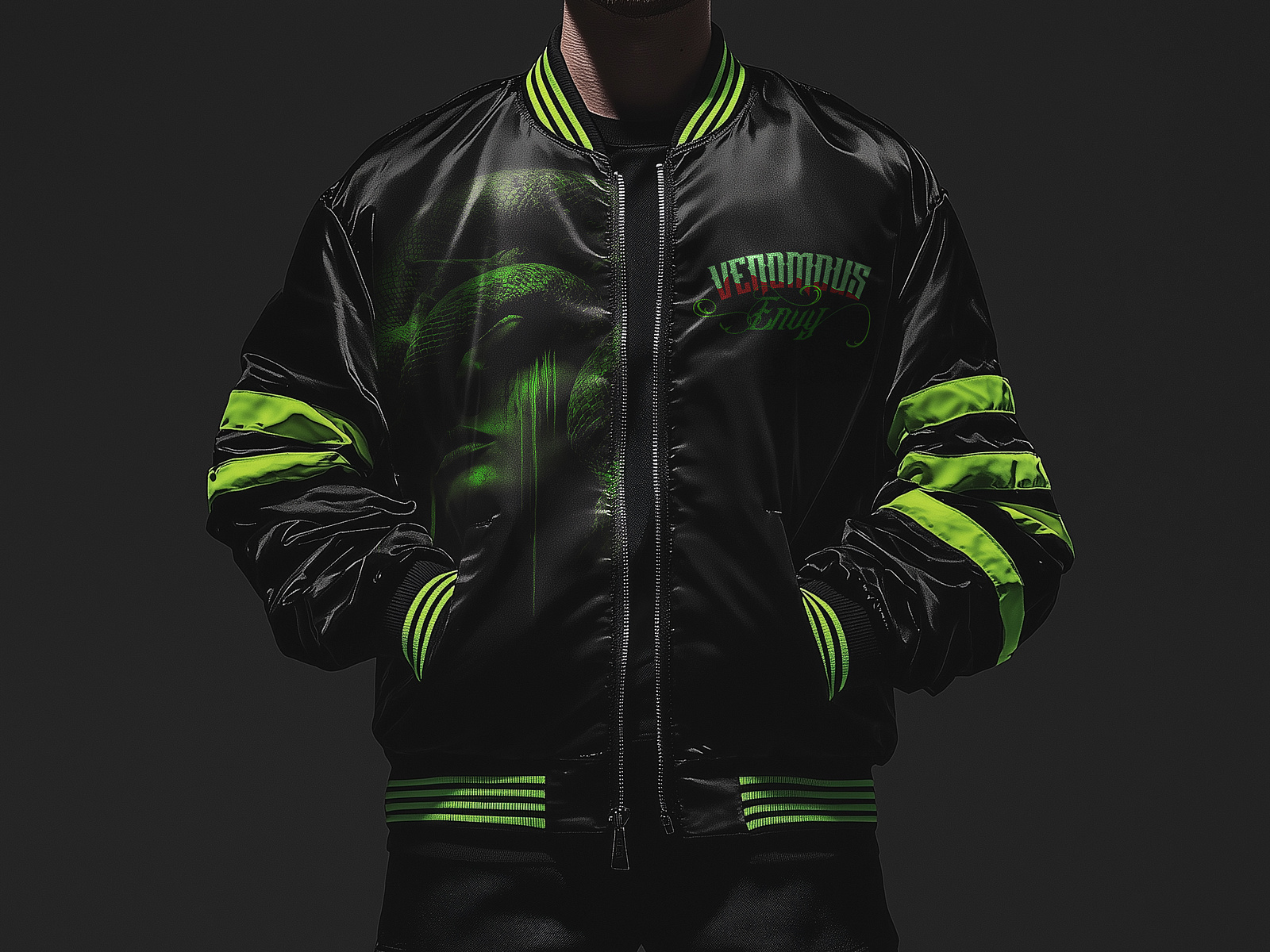 Rock Band Satin Jacket by Kimmy Tran on Dribbble