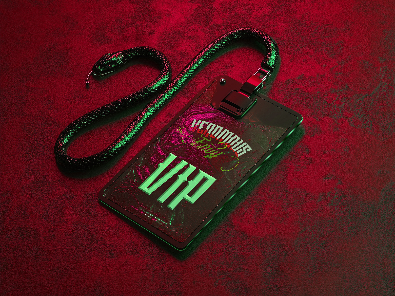 Rock Band VIP Pass Lanyard by Kimmy Tran on Dribbble