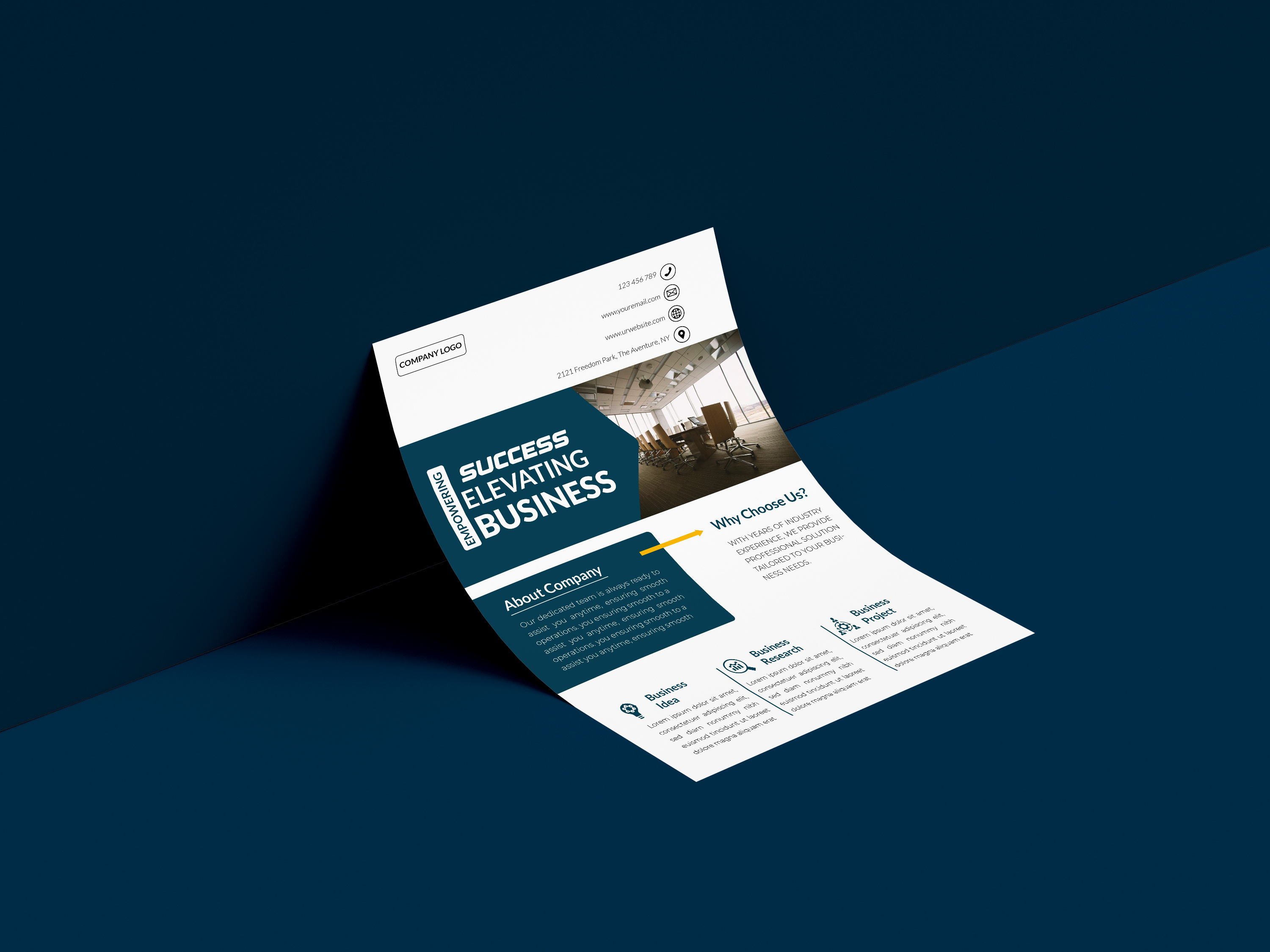 Elevate Your Brand with a Stunning Corporate Flyer Design by Md. Jisan Ahmed Jabed on Dribbble