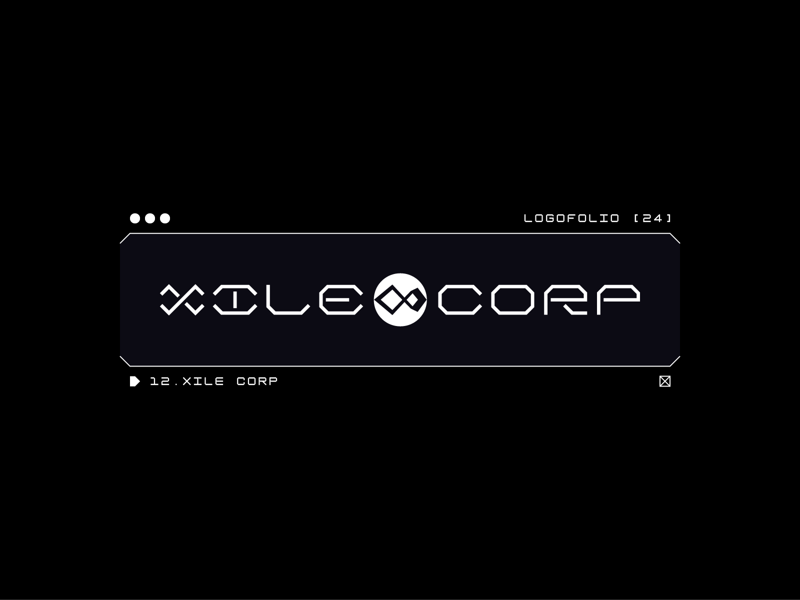 XILE CORP ‹ FUTURISTIC CORPORATE CYBERPUNK LOGO DESIGN by ANDROAKI アンド ...