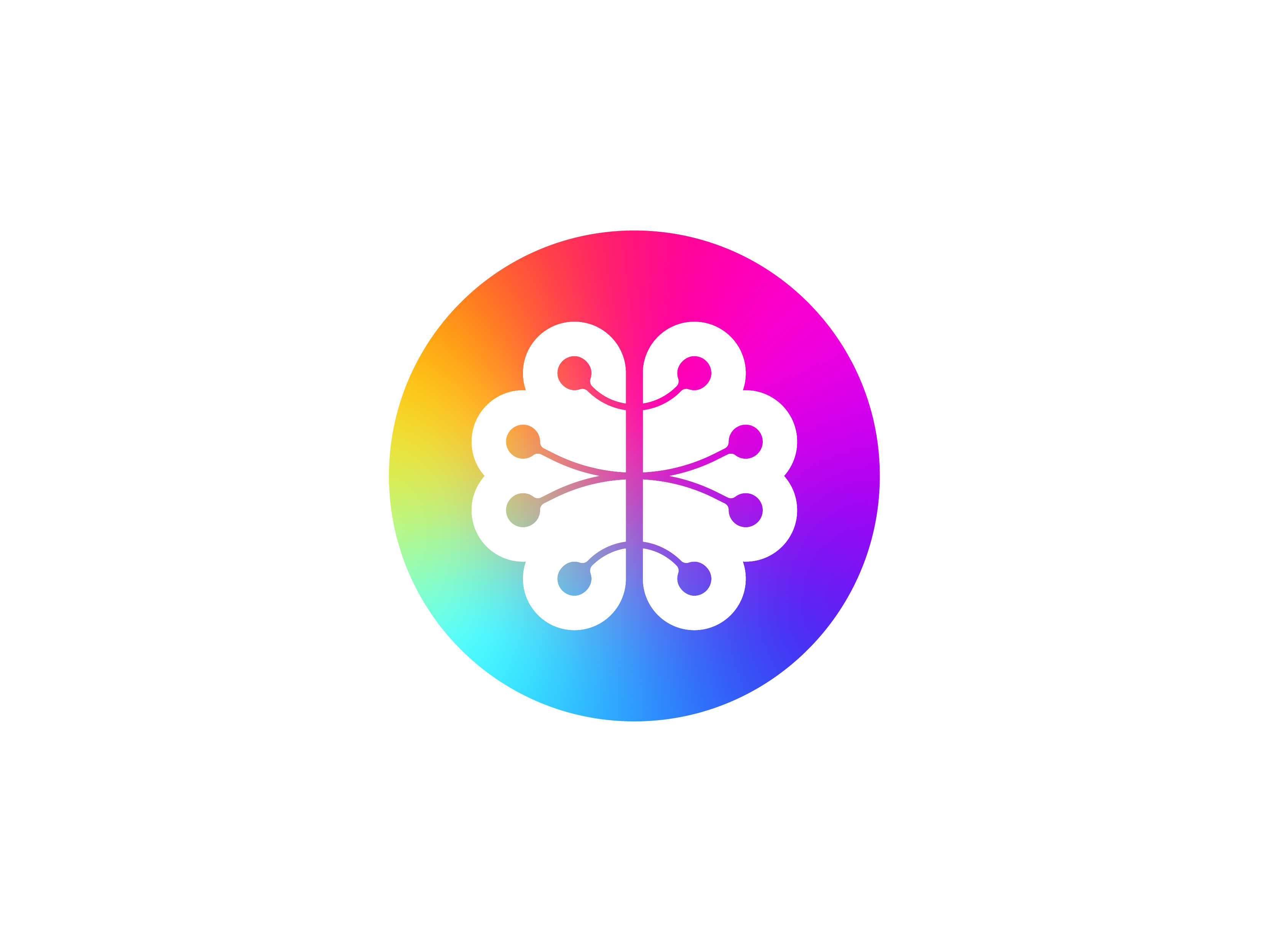 Cloud Data, Brain, Tech, Artificial Intelligence Logo Concept by Sumon ...