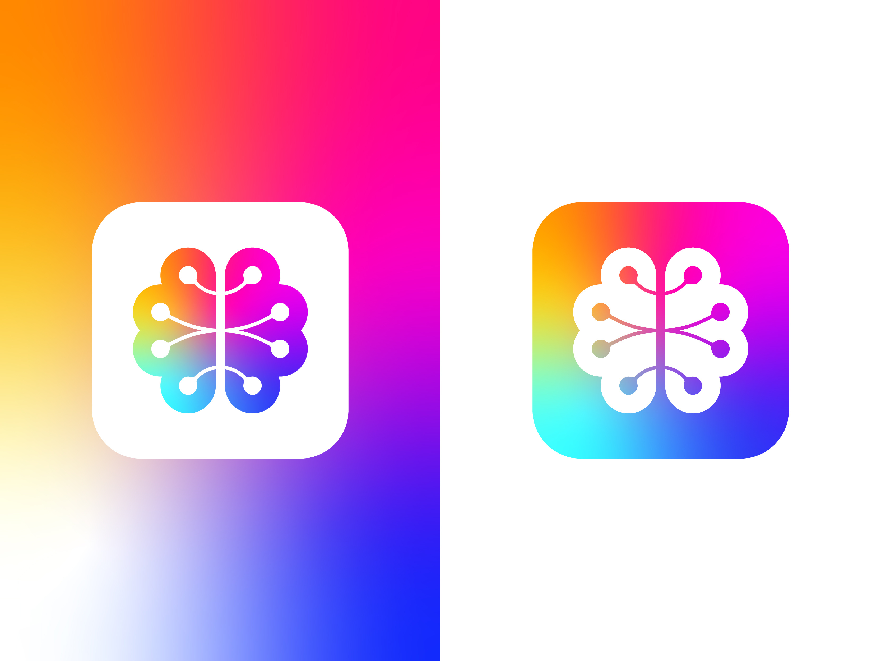 Cloud Data, Brain, Tech, Artificial Intelligence Logo Concept by Sumon ...