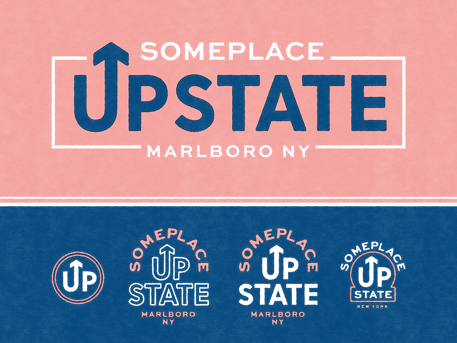 Someplace Upstate - Concept A by Dan Lehman | QRS Creative on Dribbble