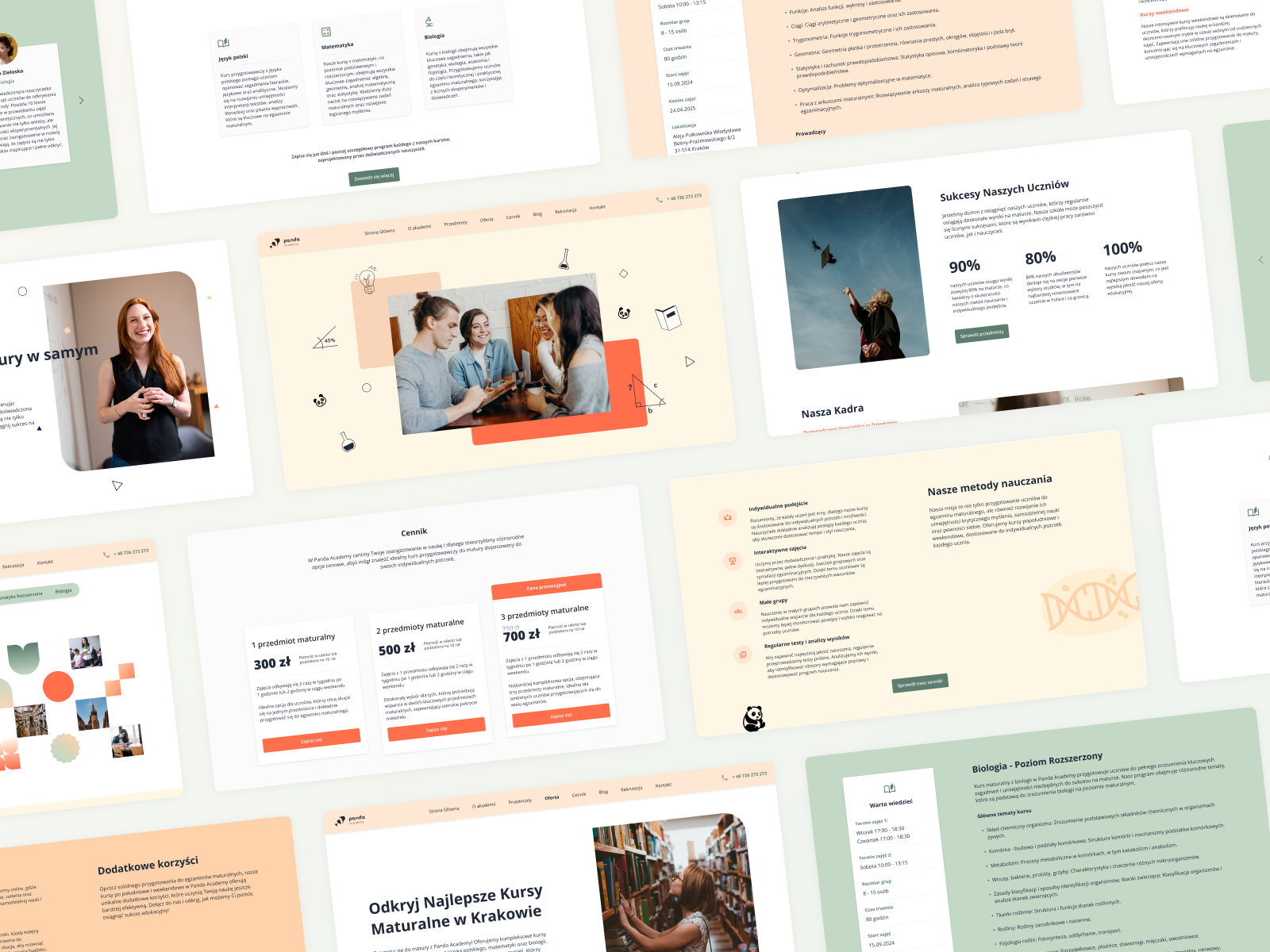 Panda Academy – Your Gateway to Learning by Nikolina on Dribbble