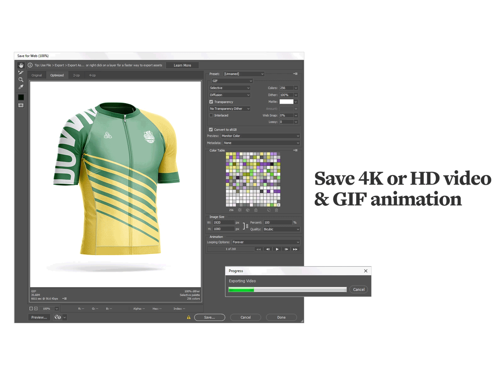 Cycling Jersey Animated Mockup by Alexandr Bognat on Dribbble