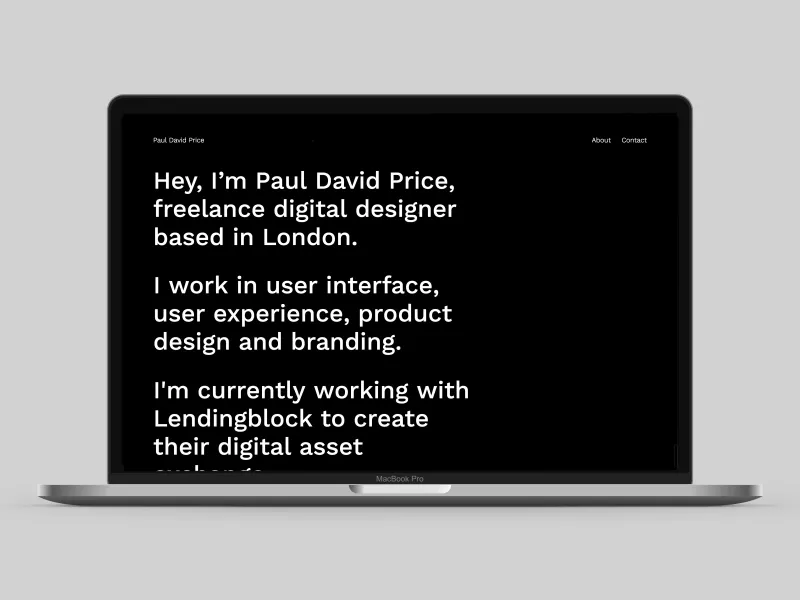 Paul David Price | Dribbble