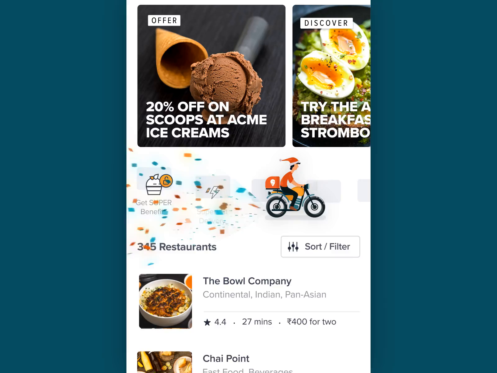 Swiggy Splash Screen - New Year 🎉 by Saptarshi Prakash for Swiggy on ...