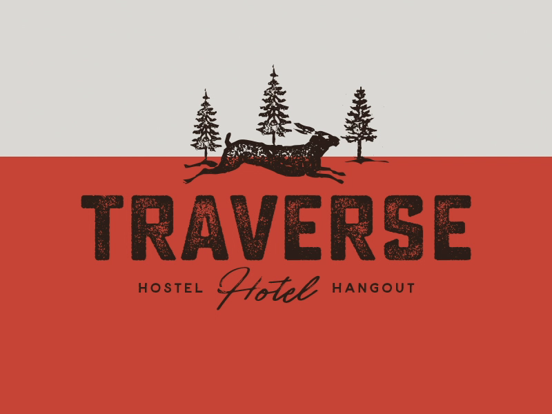 Traverse Logos Retro Color by Anthony Harmon on Dribbble