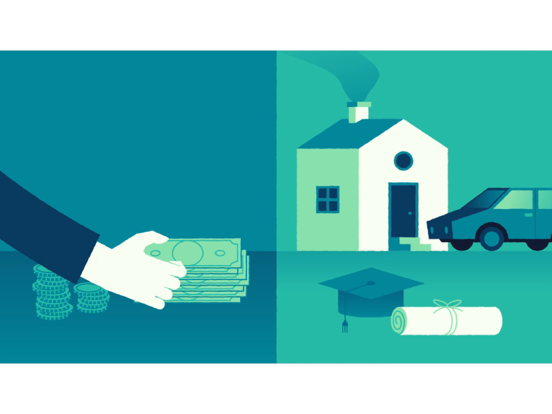 Paying Back Debts by Blair Adams for JIBE on Dribbble