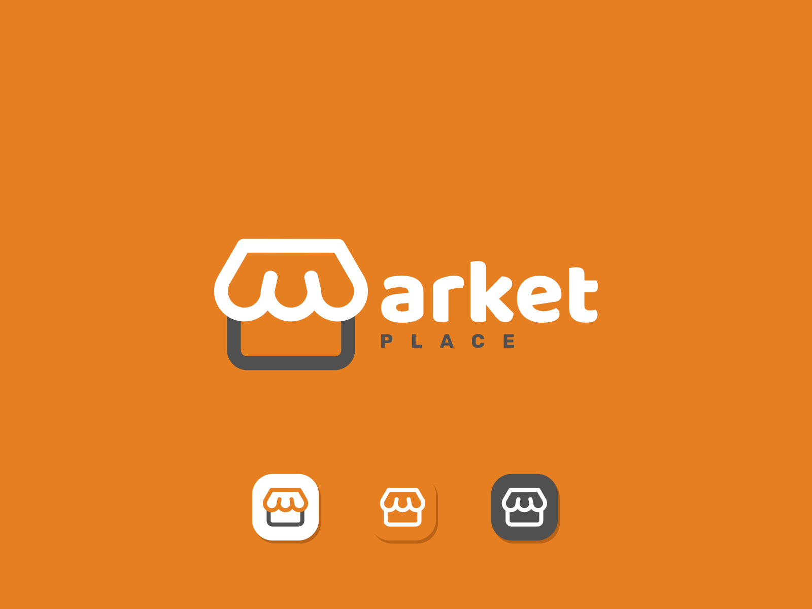 Market Place Logo by Garagephic Studio on Dribbble