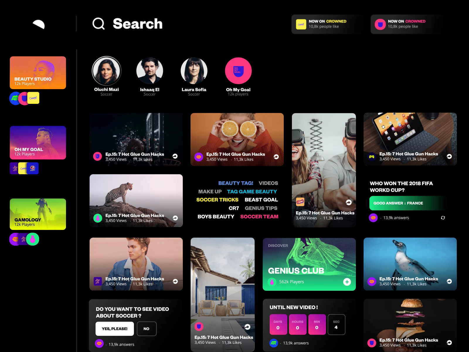 Dashboard Micro Interactions by Barthelemy Chalvet for Bruno on Dribbble