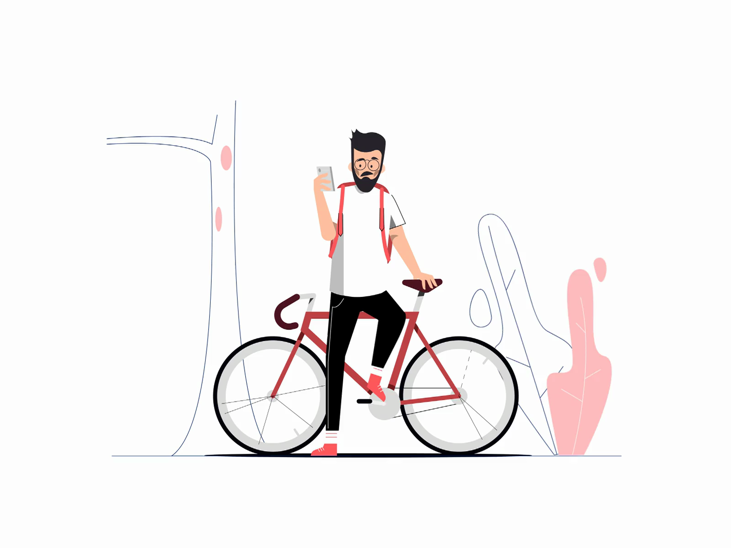 Bicycle animation by Gytis Jonaitis for Flair on Dribbble