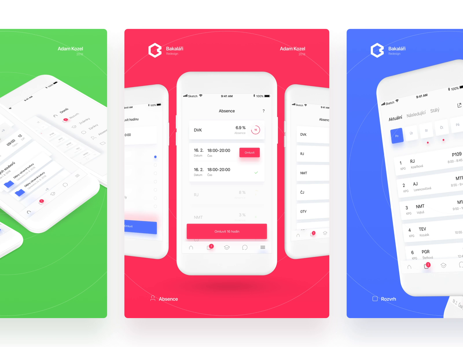 Bakalari - Posters by Adam Kozel on Dribbble