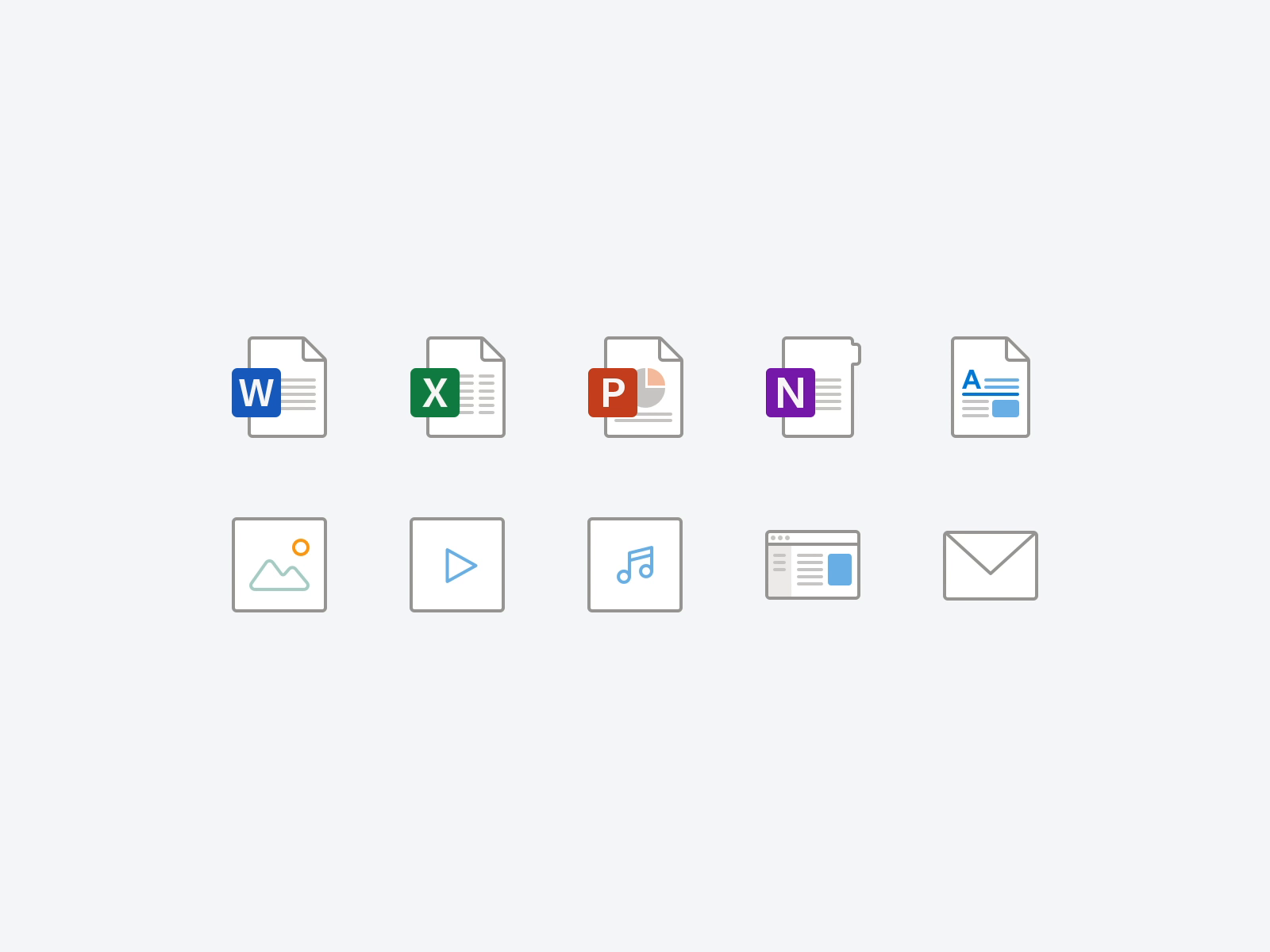 Microsoft Office 2010 Icons