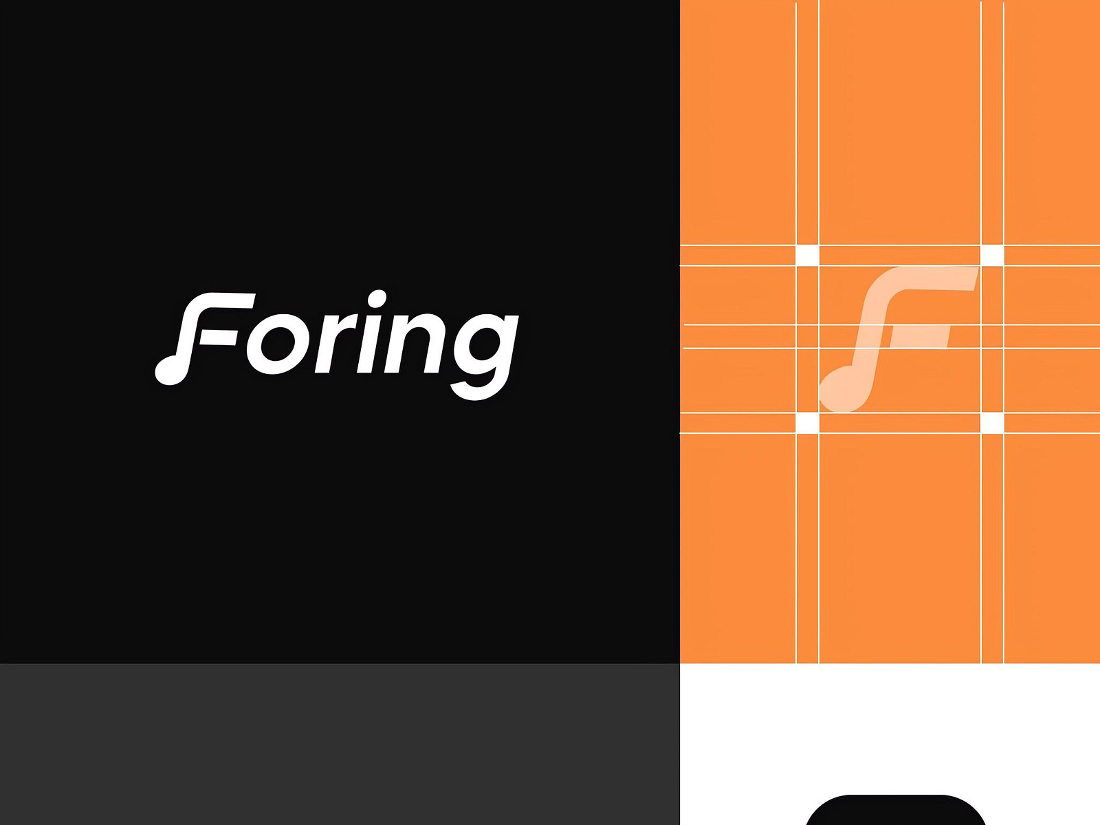 foring, brand identity logo design by Abir Hossain Waffi on Dribbble