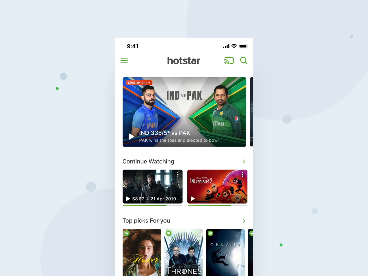 Hotstar - Specials by Rahul Bhosale for Disney+ Hotstar on Dribbble