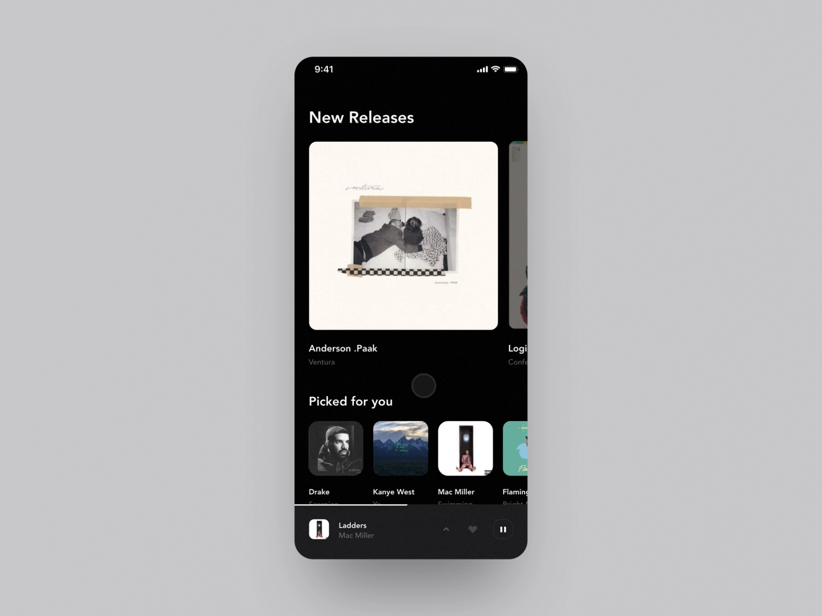 Music Discovery App by Cameron Sagey on Dribbble