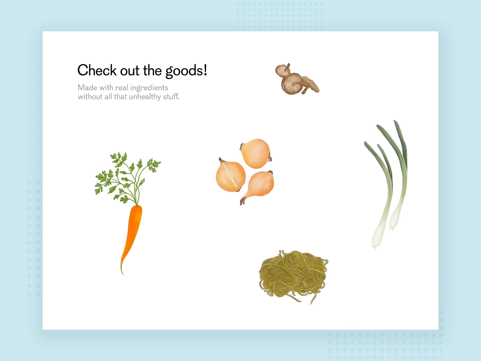 Hover Animation - Common Foods by Lexi Koch for Fishermen Labs on Dribbble