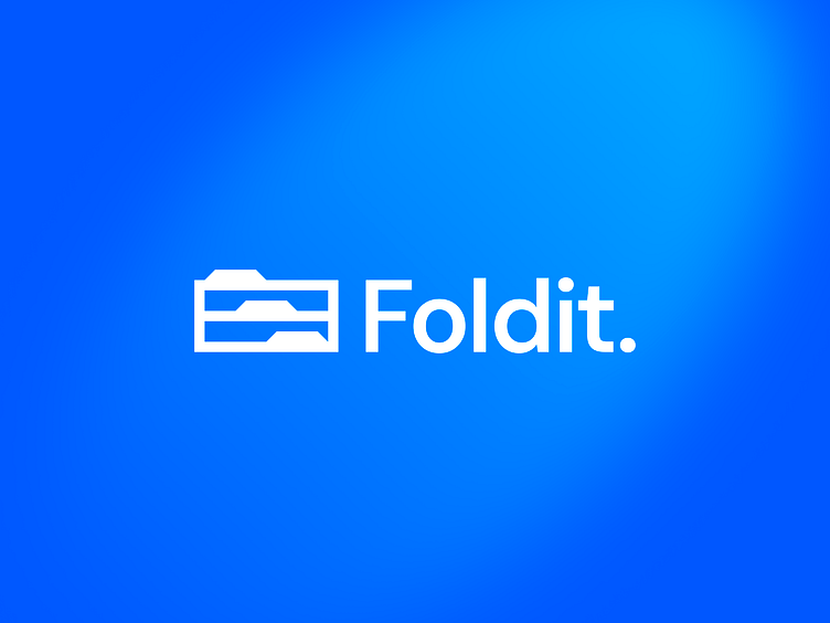 Foldit – Logo Design by Rustam Muradov on Dribbble