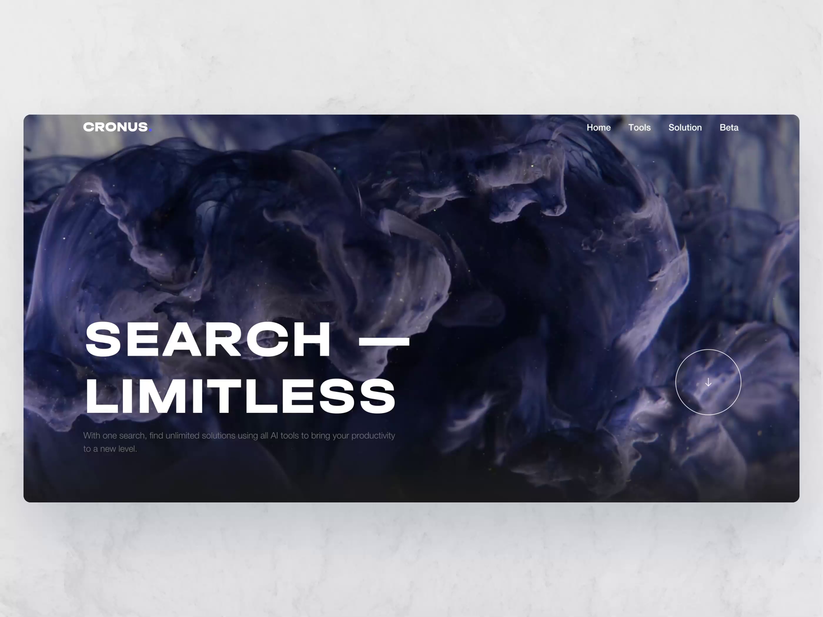 Website Design : Cronus - AI Tool by Petar Vrandečić on Dribbble