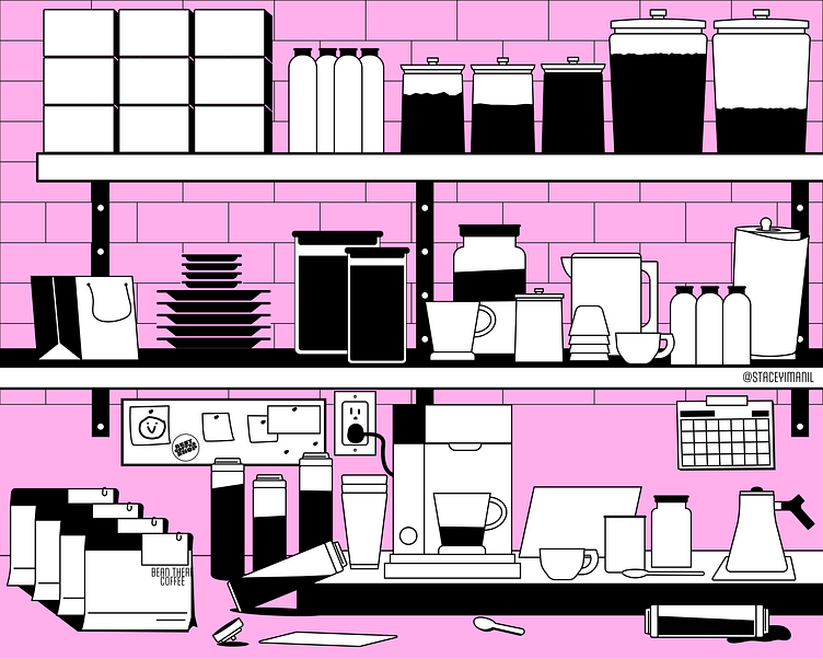 Coffee House by Stacey Imanil on Dribbble