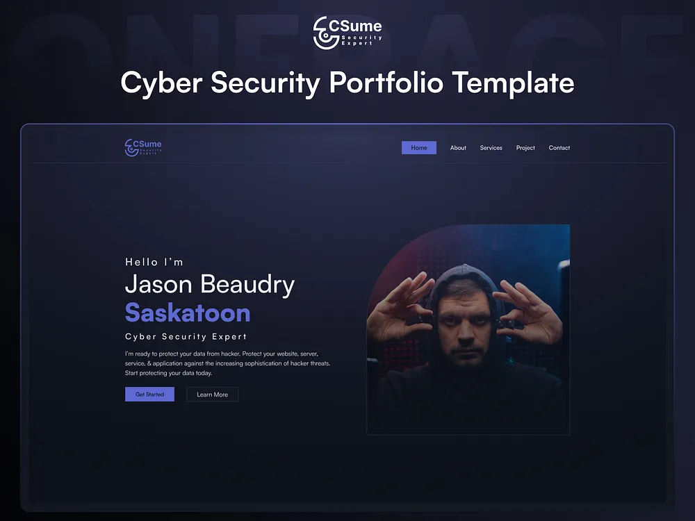 Cyber Security Portfolio designs, themes, templates and downloadable ...