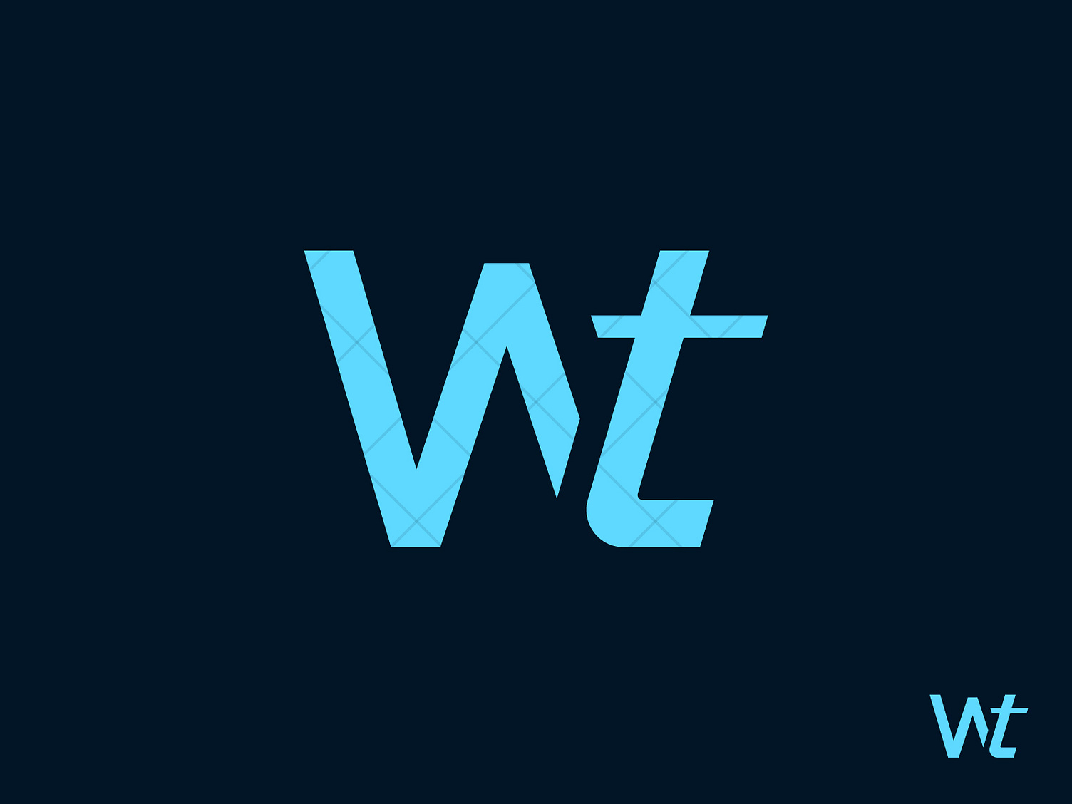 WT Logo by Sabuj Ali on Dribbble