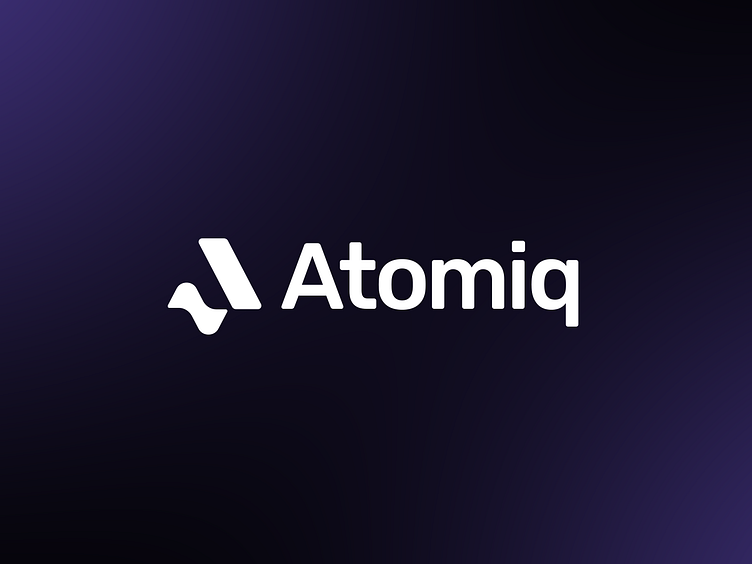 Atomiq Unused Logo Design by Lucas Fields on Dribbble