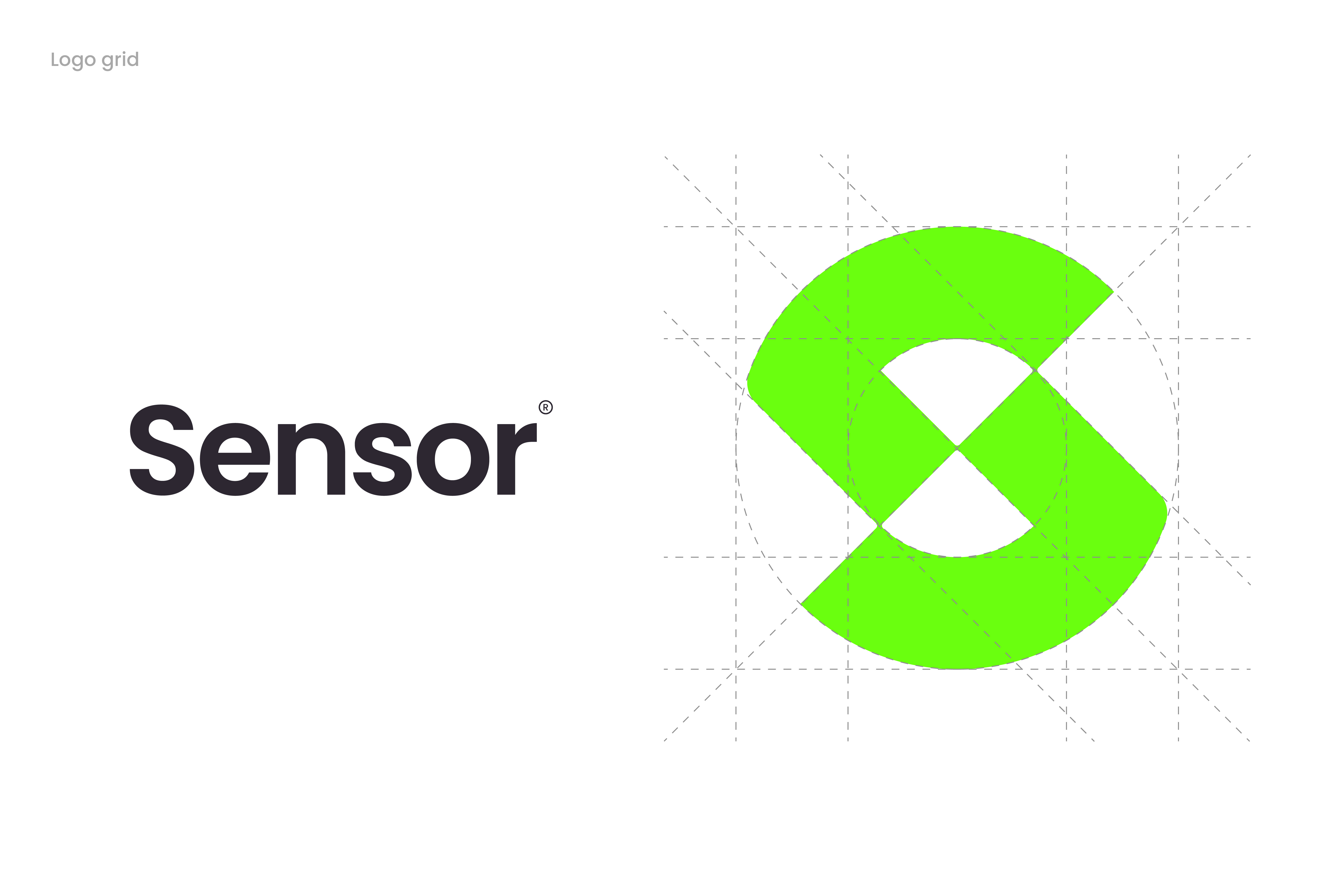 Branding: logo design - Sensor branding by Fieon Art on Dribbble