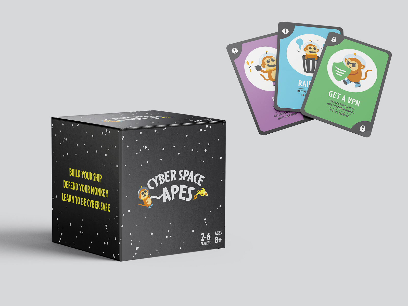 Cyber Space Apes- Game Design by Zalia on Dribbble