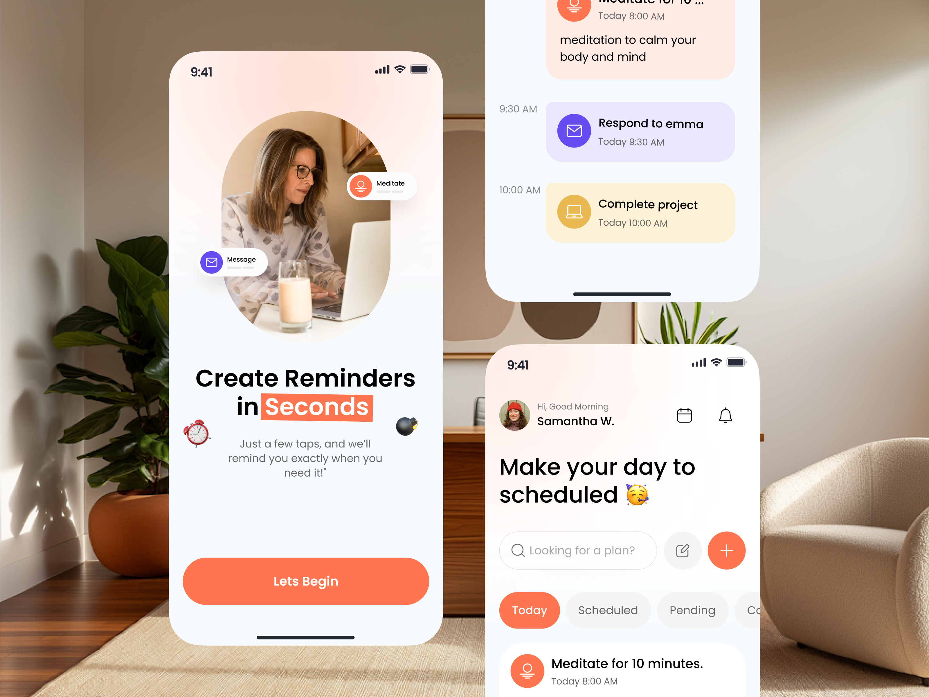 Productivity Mobile App By Budiarti R On Dribbble
