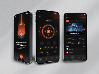 Smart Remote Mobile App by Shuvo karmokar on Dribbble