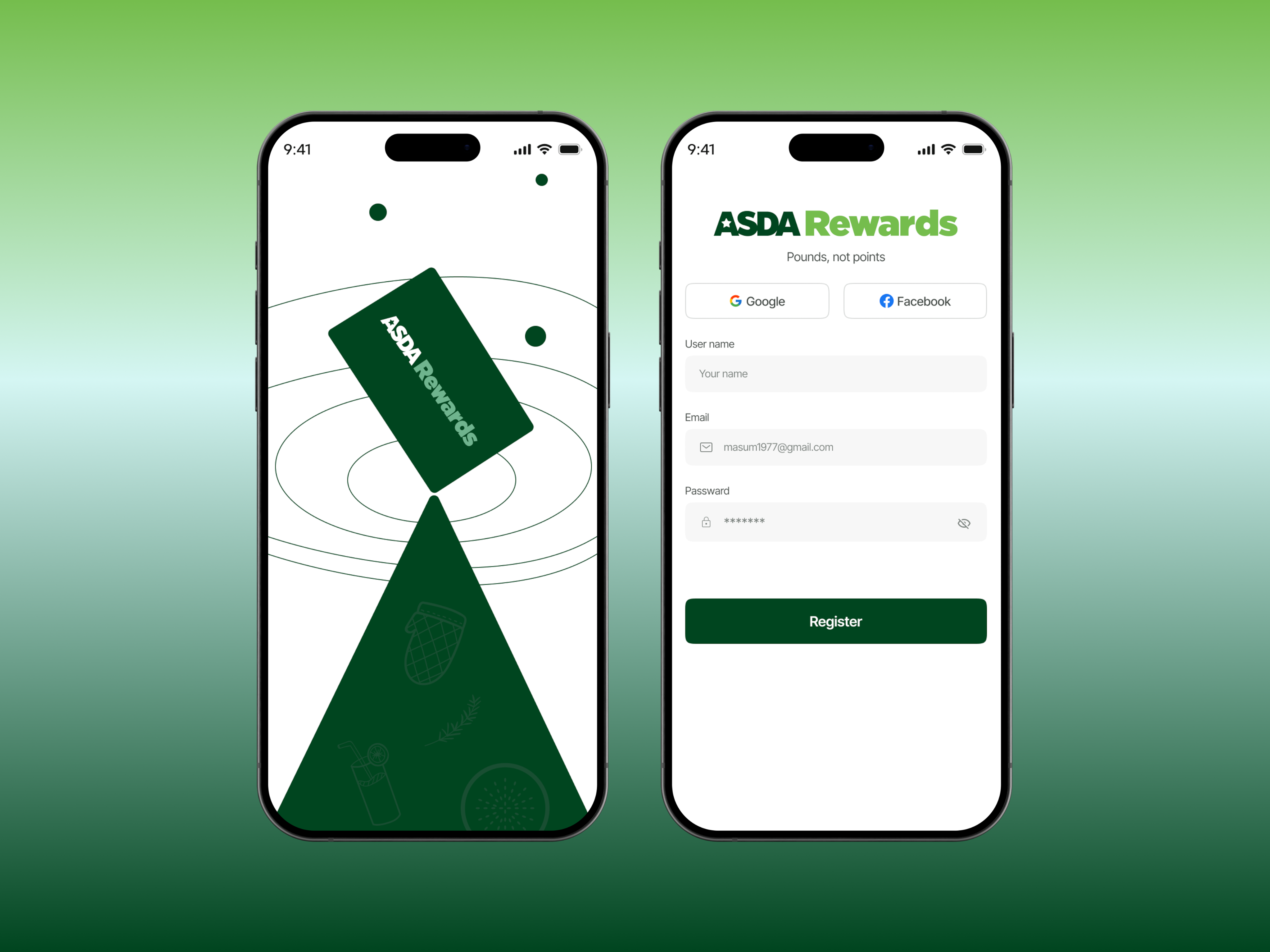 Asda Rewards - Food App Re-design by Tajkim Masum on Dribbble